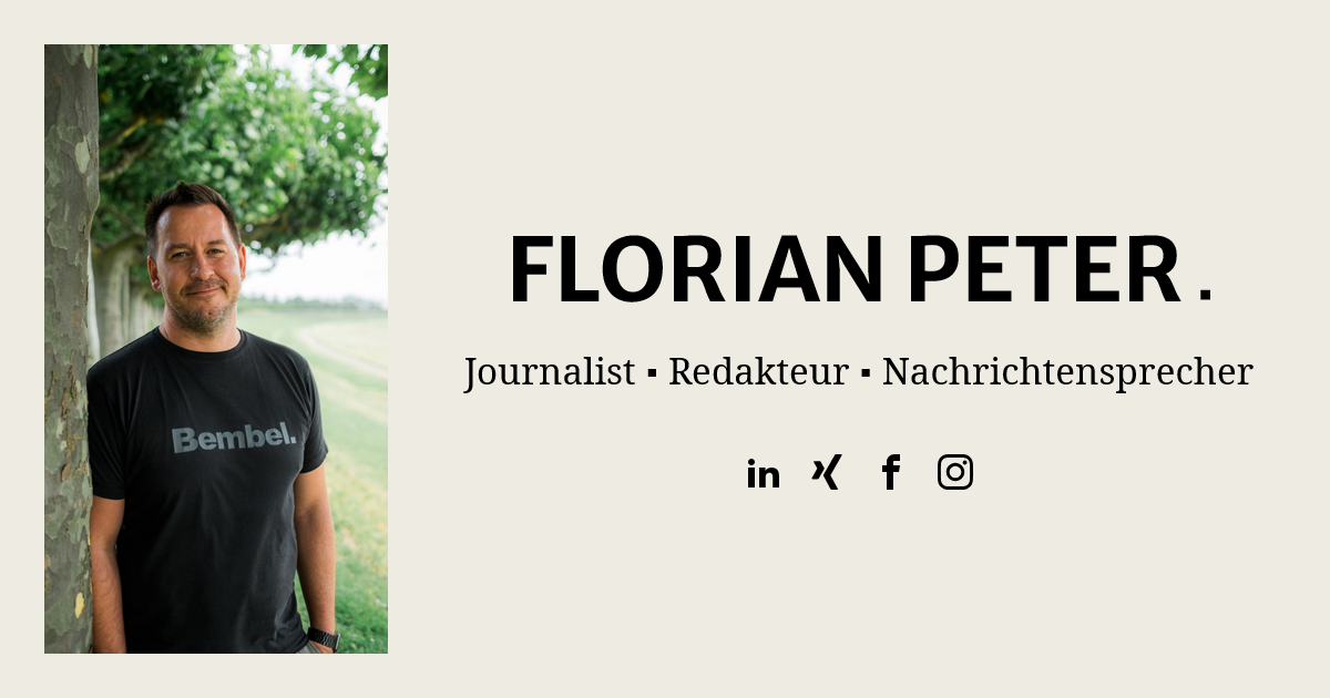 Startseite | Florian Peter